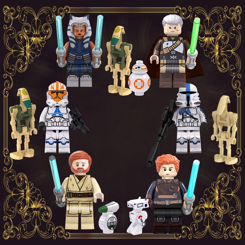 Cal Kestis Obi Wan Ahsoka Birthday Gift Education Toys For Children DIY ...