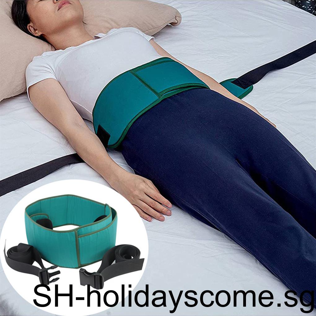 Bed Safety Harness Adjustable Guardrail Waist Belt Wheelchair Seat ...