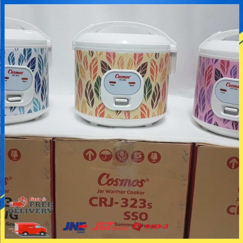 Rice COOKER COSMOS 1.8 LITER CRJ 323S LOW WATT MAGIC COM RANDOM ...