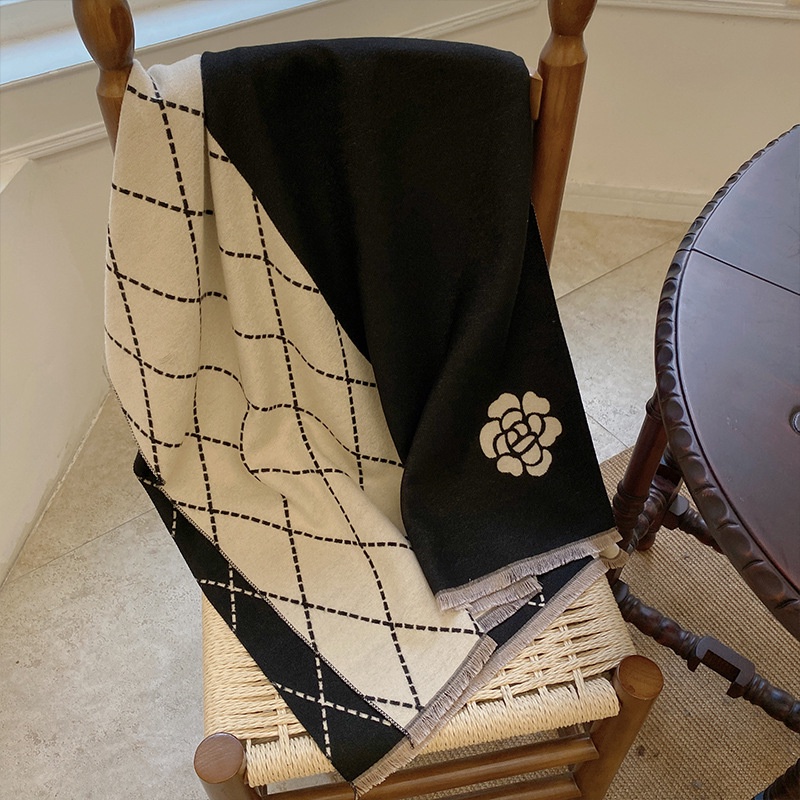 CICI Thick Shawl, Knitted Scarf, Windproof, Winter, Cashmere Scarf ...