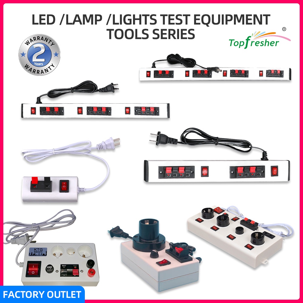 Quick Test LED Light Box Home Light Bulb Tester | Shopee Singapore