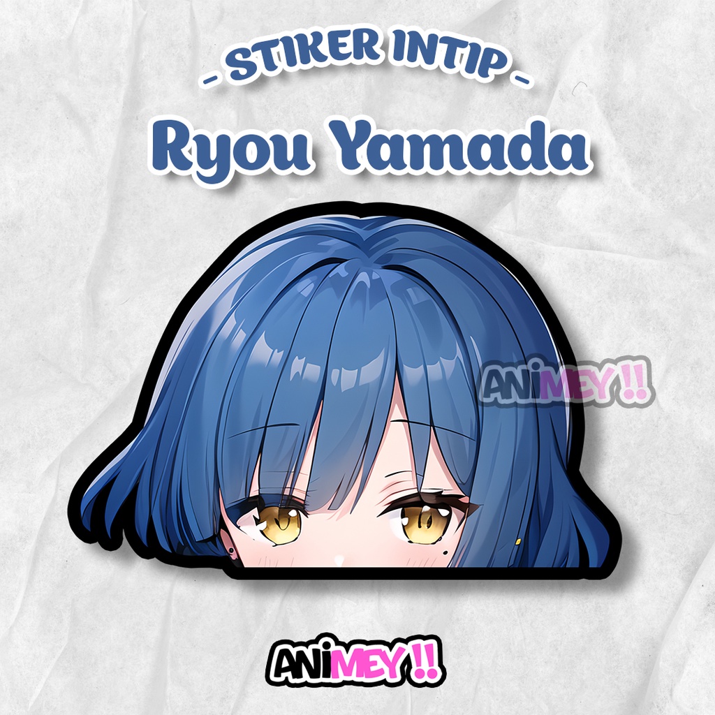 Ryou Yamada Bochi The Rock Peek Sticker/Waterproof Anime Sticker ...