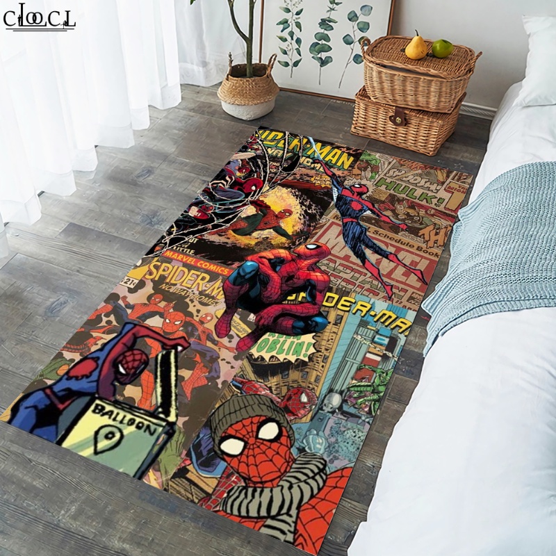 CLOOCL Marvel Hero Spiderman Pattern 3D Printing Fashion Bedroom Living ...