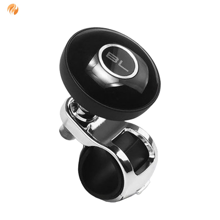 Universal Black Metal Steering Wheel Car Accessories Helper Grip ...