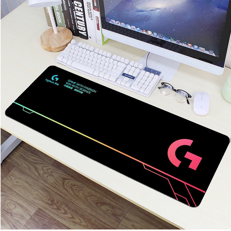 Large Gaming Mouse Pad Logitech G logo Keyboard Carpet Mouse Mat NoSlip ...