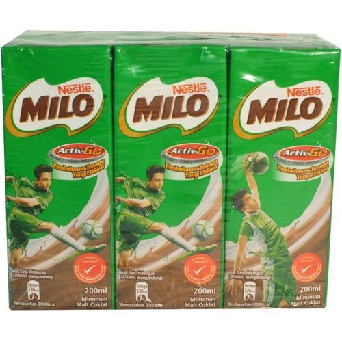 Milo Chocolate Malt Uht Packet Drink 6 x 200ml | Shopee Singapore