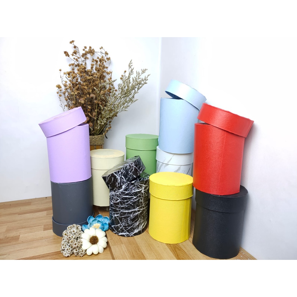 Mini Round Bloom box Diameter 11cm/flower Bloom box/Balloon Bouquet box ...