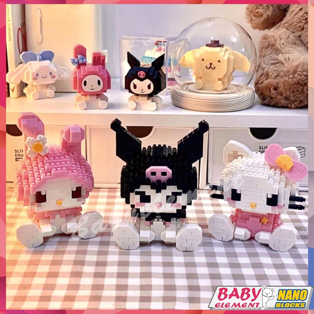 Nano Blocks Sanrio Kuromi My Melody Hello Kitty Building Blocks Pop ...