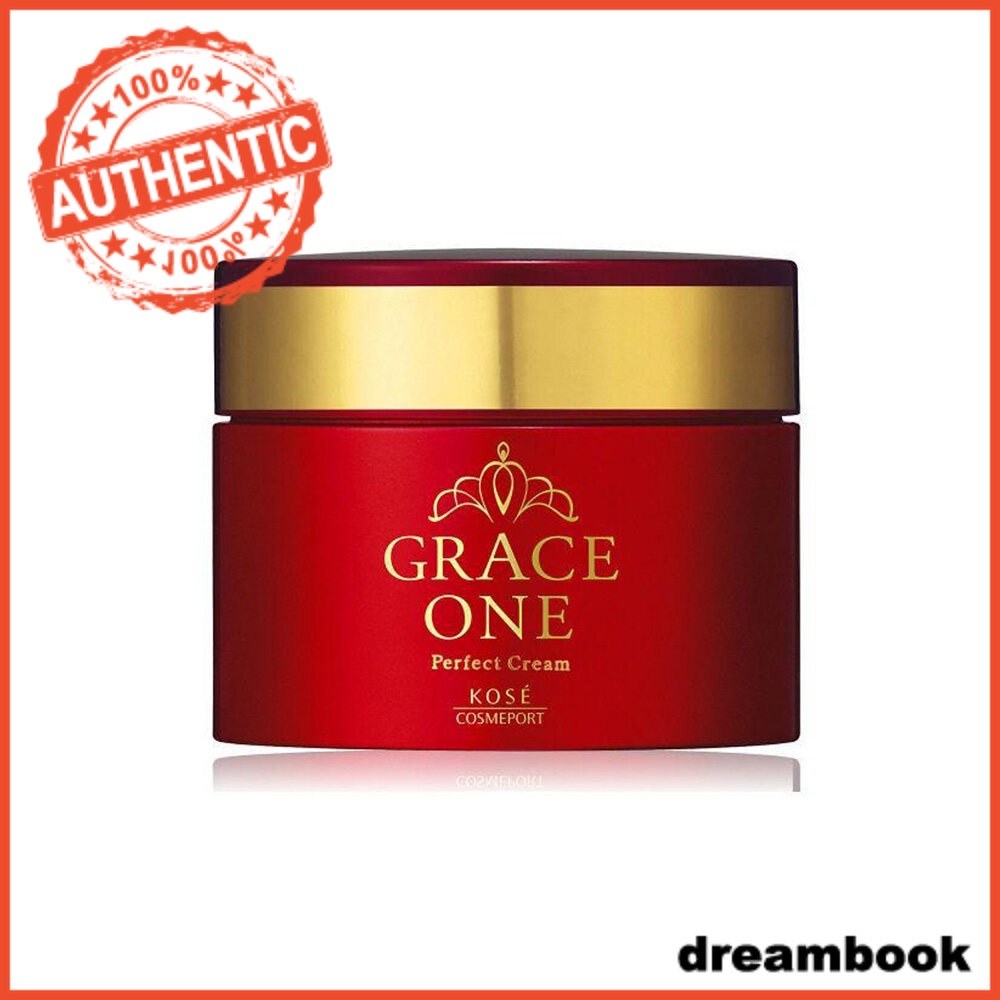 [In stock] KOSE GRACE ONE Perfect Cream 100g Anti-aging care serum pack | Shopee Singapore