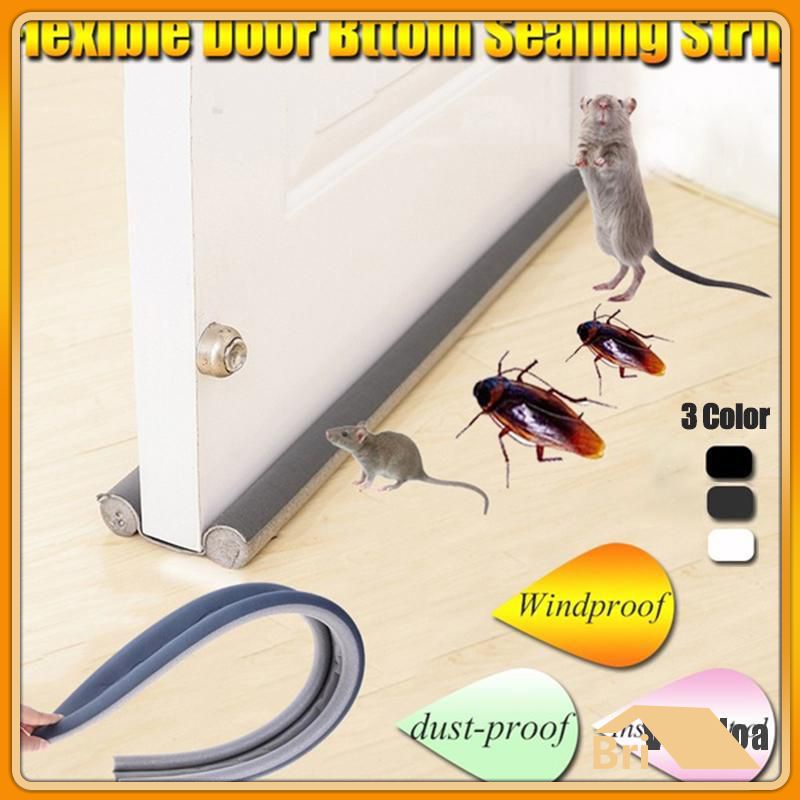Door Strip Door Sealing Strip Door Bottom Guard Sealer Flexible Stopper ...