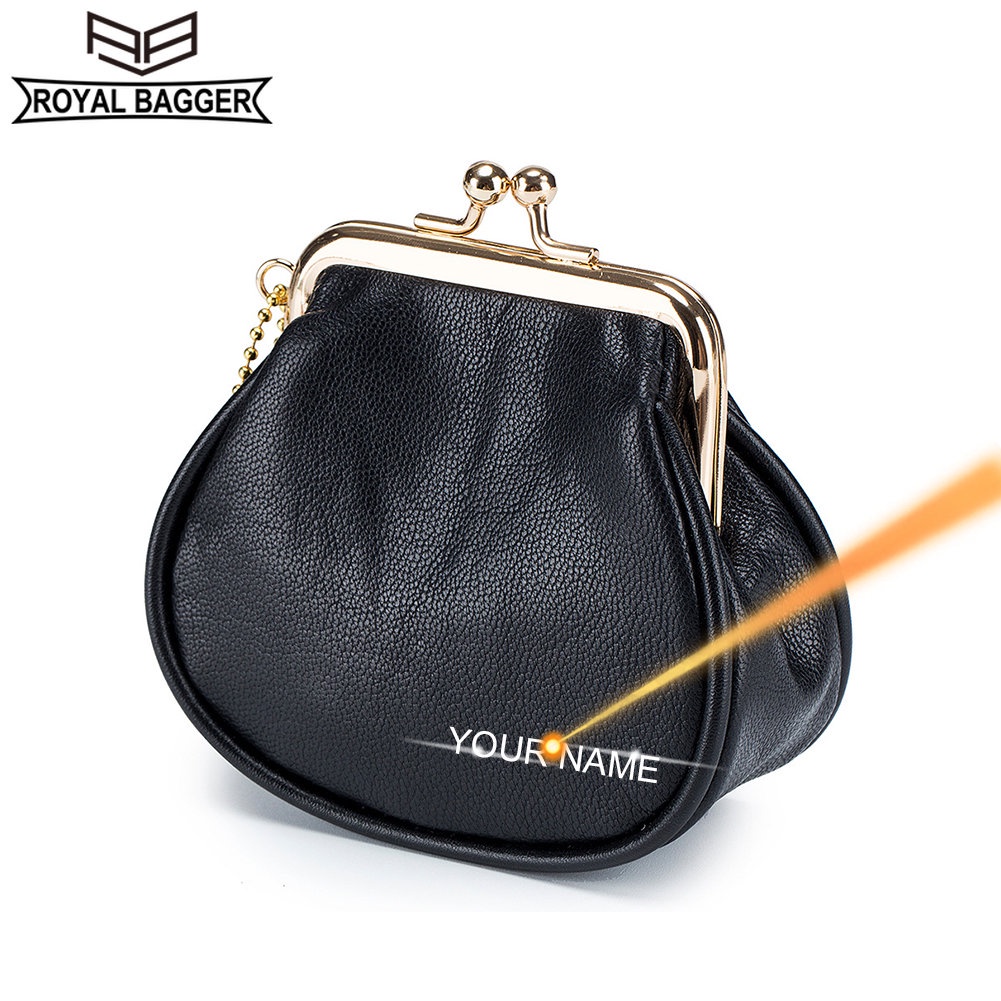 Royal Bagger Coin Purses for Women Genuine Cow Leather Vintage Coin ...
