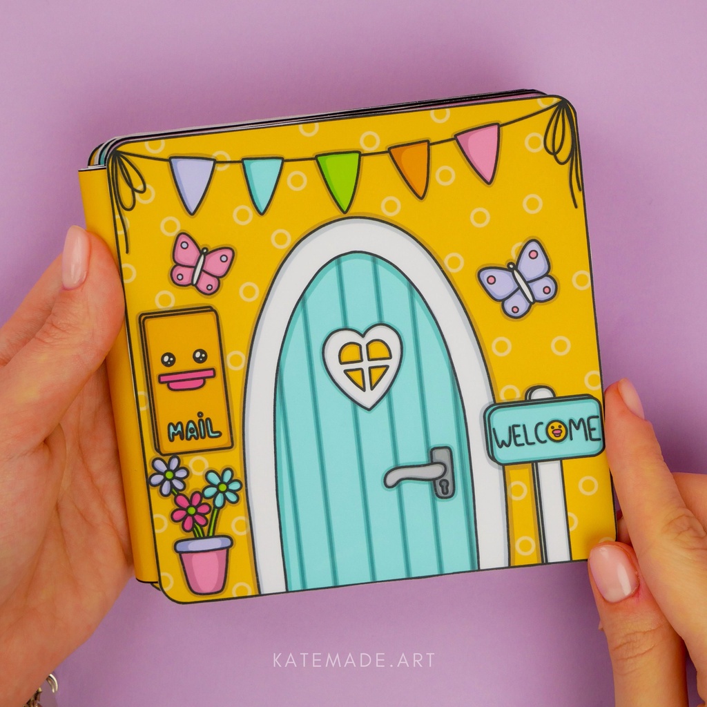 Busy book You Duck Lalafan ella house | Shopee Singapore