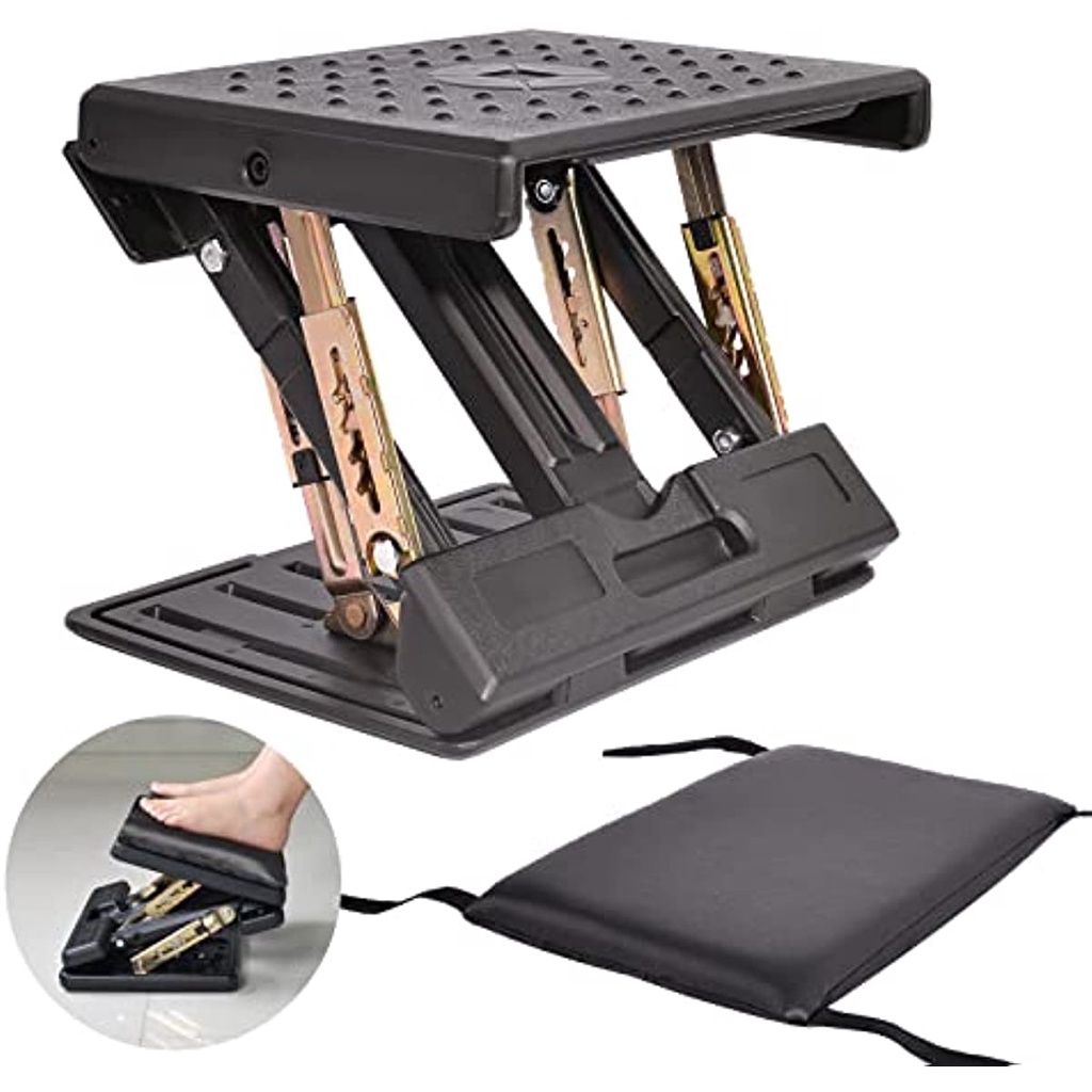 Foot Rest for Under Desk at Work Ergonomic Foot Angle Adjustable ...