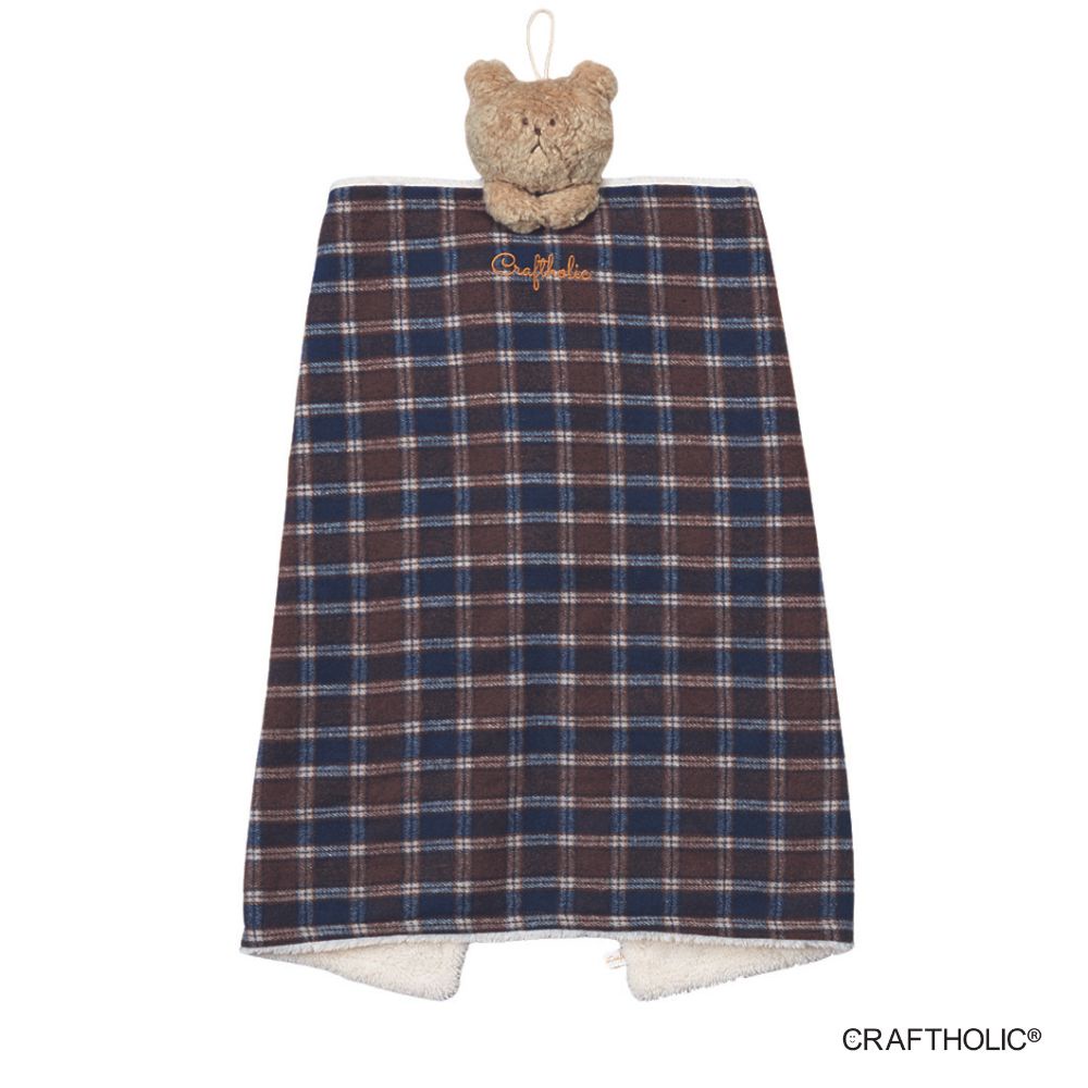 CRAFTHOLIC Blanket - Stuffed Craft Curly Beige SLOTH | Shopee Singapore