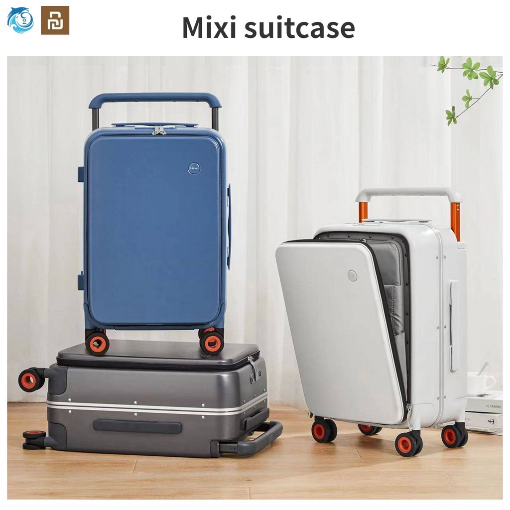 Youpin Mixi Luggage travel bag Wide Trolley Business Travel Suitcase ...