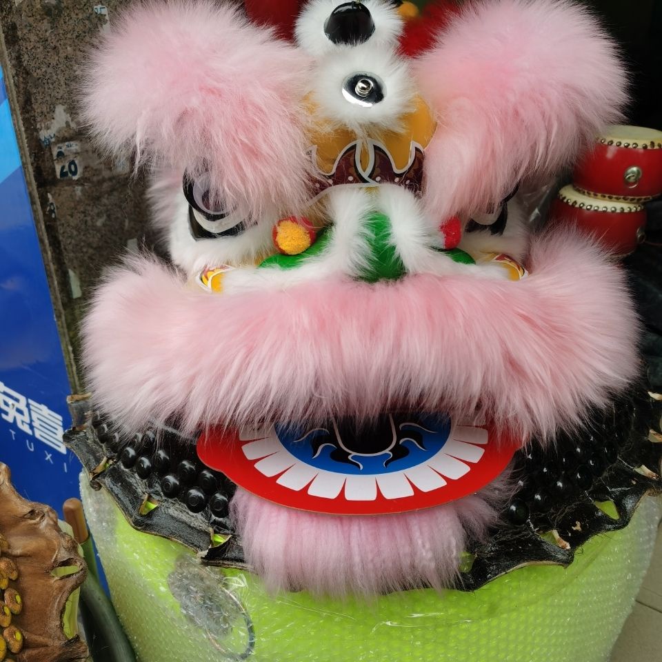 Lion Dance Toy Dance Lion Head Toddler Performance Props Lion Dance ...