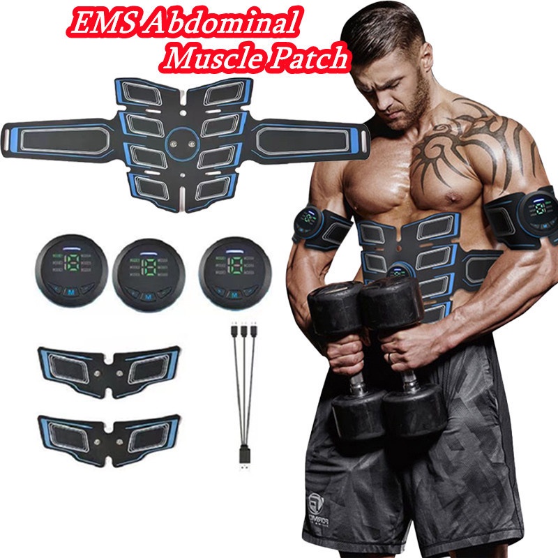 ABS Stimulator Wireless EMS Trainer Electric Muscle Stimulator Electric ...