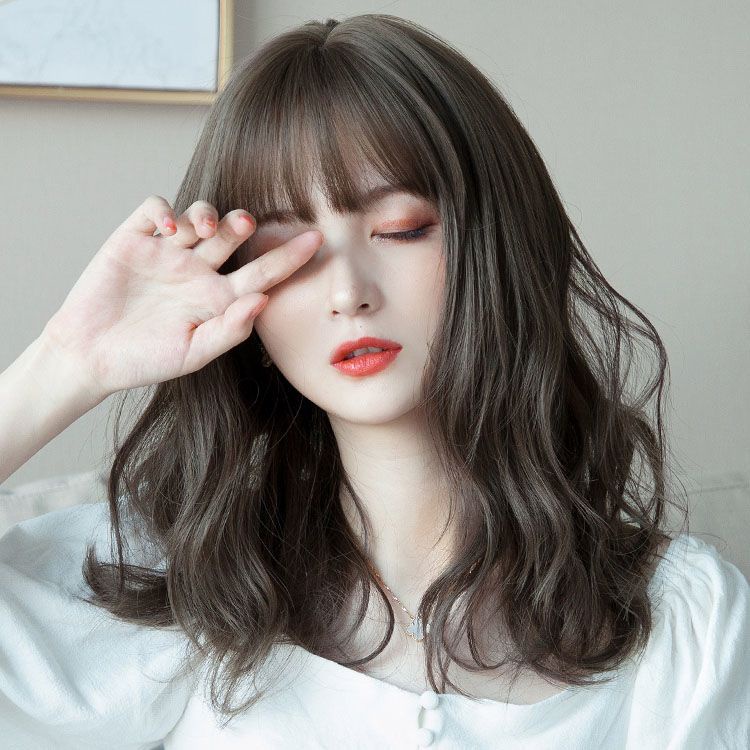 [Ready Stock] Wig Female Short Hair Student Influencer Wig Sweet Wig ...