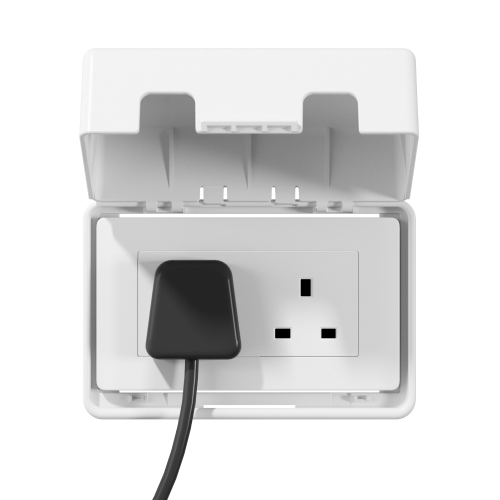 EUDEMON 1 Pack Electrical Outlet Cover Box, Childproof Large Plug Cover ...