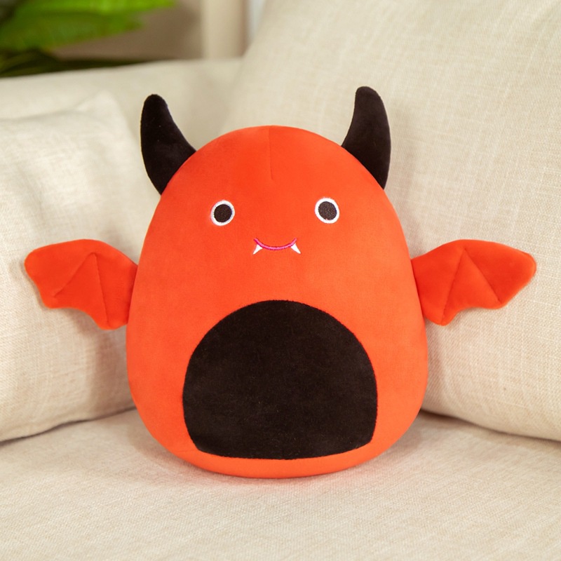 New Squishmallow Bat Cow Pillow Doll Plush Toy Soft Cute Toys Pillow ...