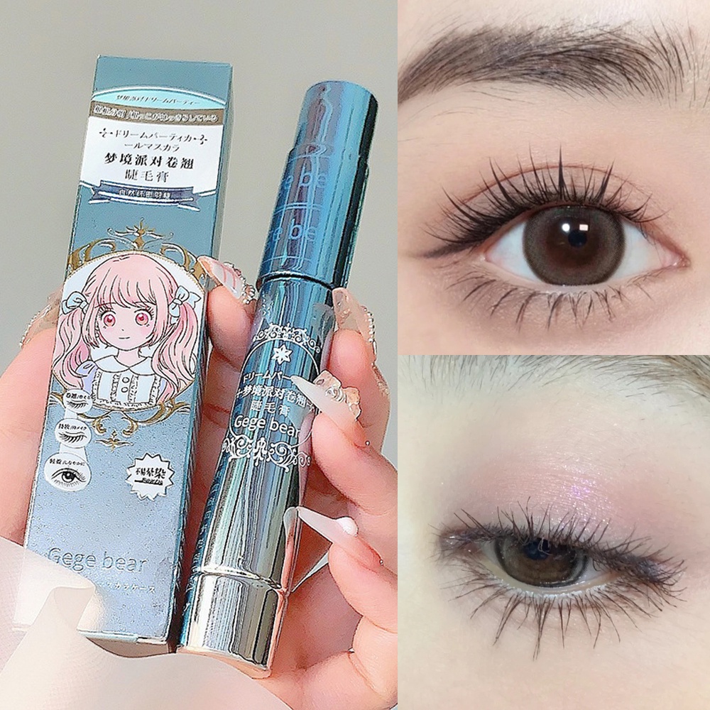 Gege Bear Dream Party Curl Mascara Waterproof Smudge-Proof Eyelash ...
