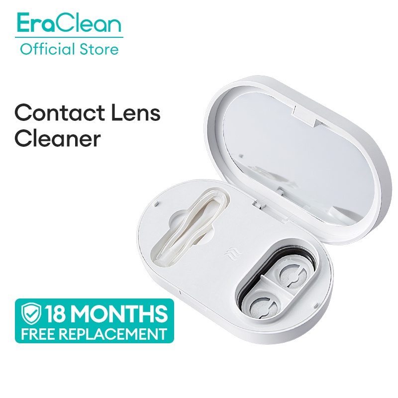 EraClean GM02 Contact Lenses Ultrasonic Cleaner Electric Cleaning ...