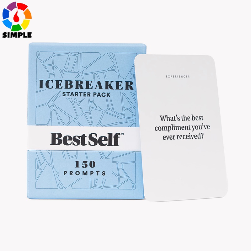 BestSelf Co. Icebreaker Deck - Conversation Starter Icebreaker Card ...