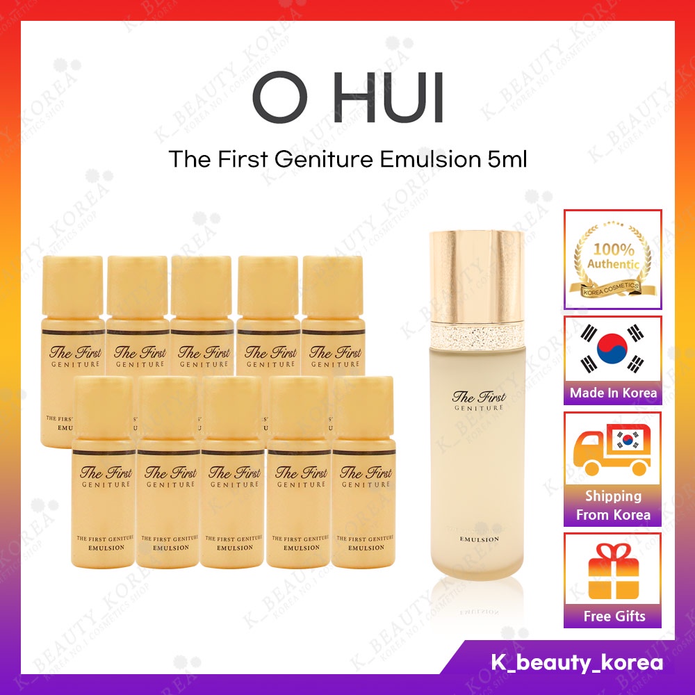 [O HUI] The First Geniture Emulsion 5ml (Sample Travel Size) / Skin ...