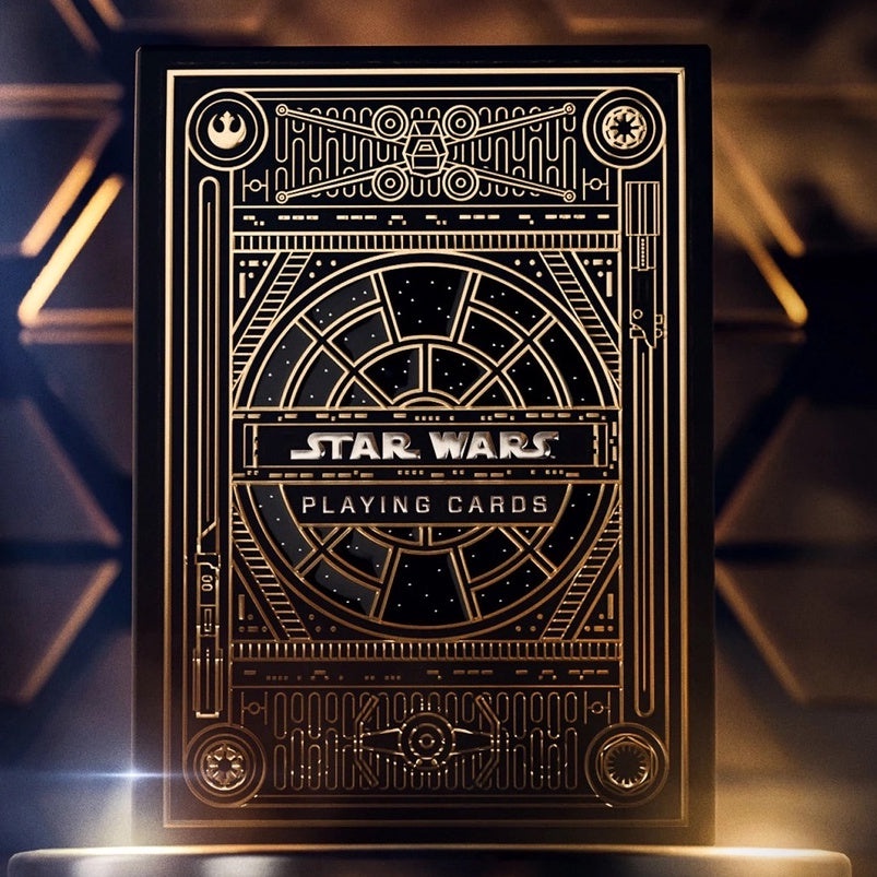 Star Wars Gold Foil Special Edition Playing Cards Theory 11 Movie ...