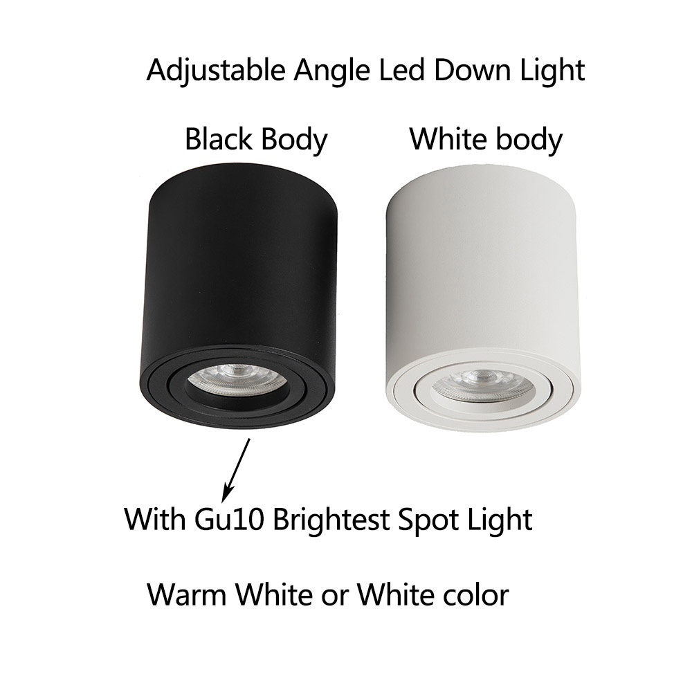 Angle Adjustable Downlights with Extremly Bright GU10 Spotlight Modern ...