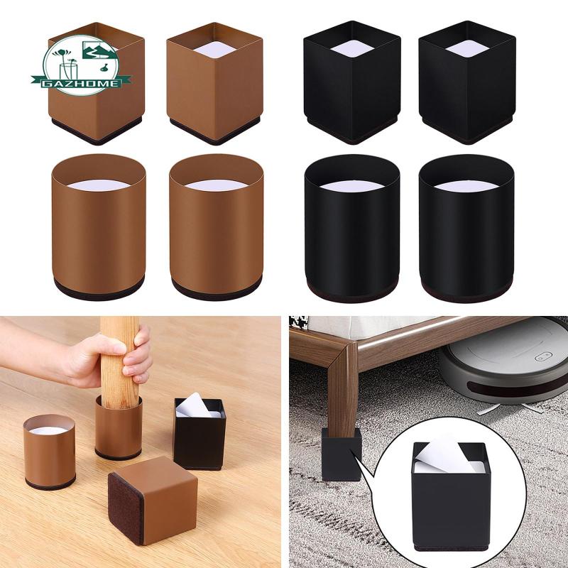[ Furniture bed chair leg lifter, couch lifter, round 4x5cm, | Shopee ...