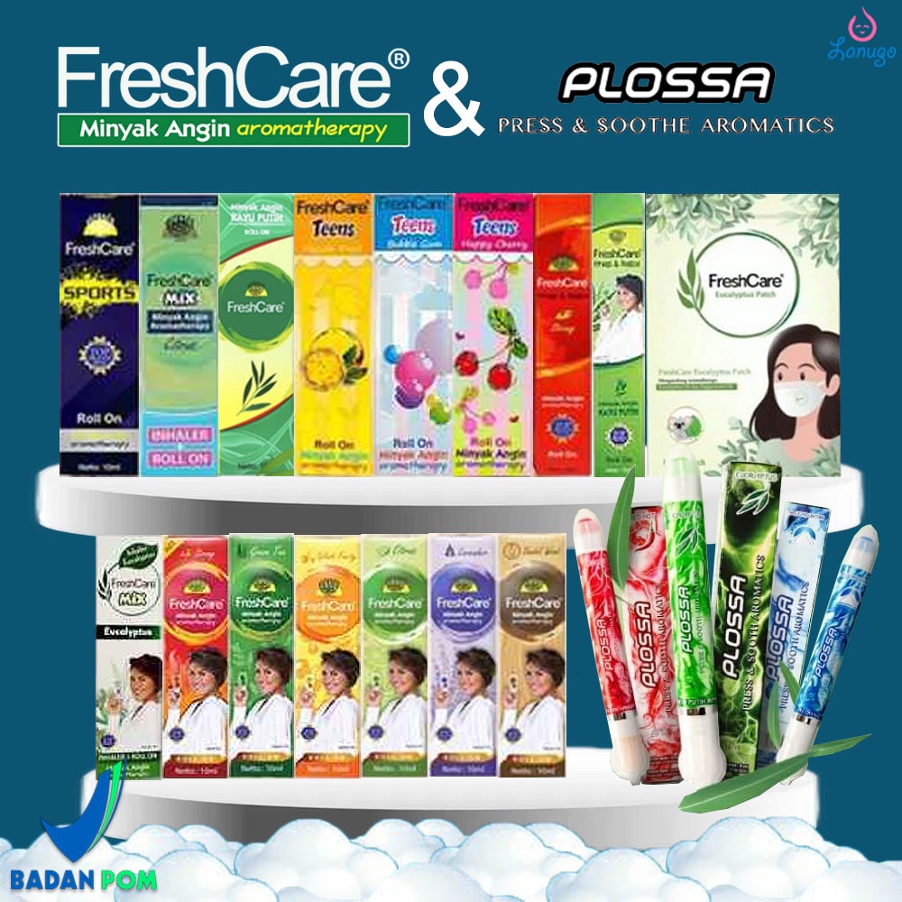 Plossa Press & Soot Aromatic Inhaler Eucalyptus Scraping Strong Blue ...