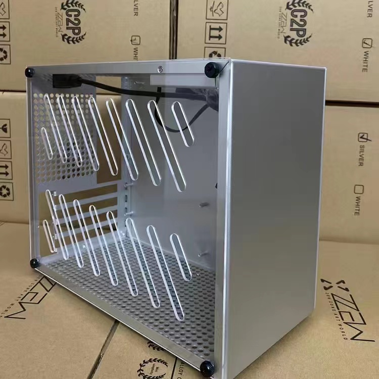 Zzaw C2 Computer Case Support Matx Itx Motherboard Sfx Atx Power Supply