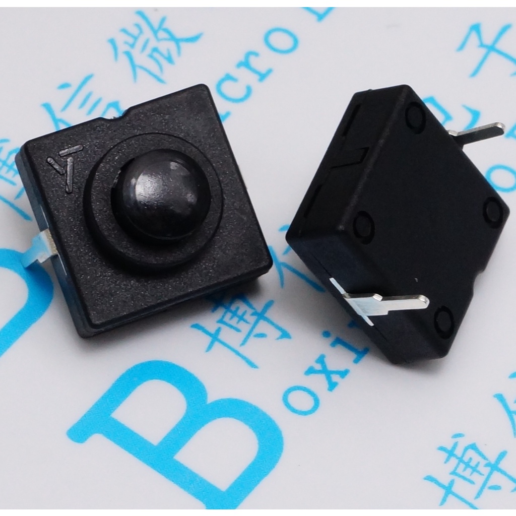 【5pcs】Ultra-Thin Flashlight Switch Push Button 12 * 12 * 9.4mm 2 Pin ...