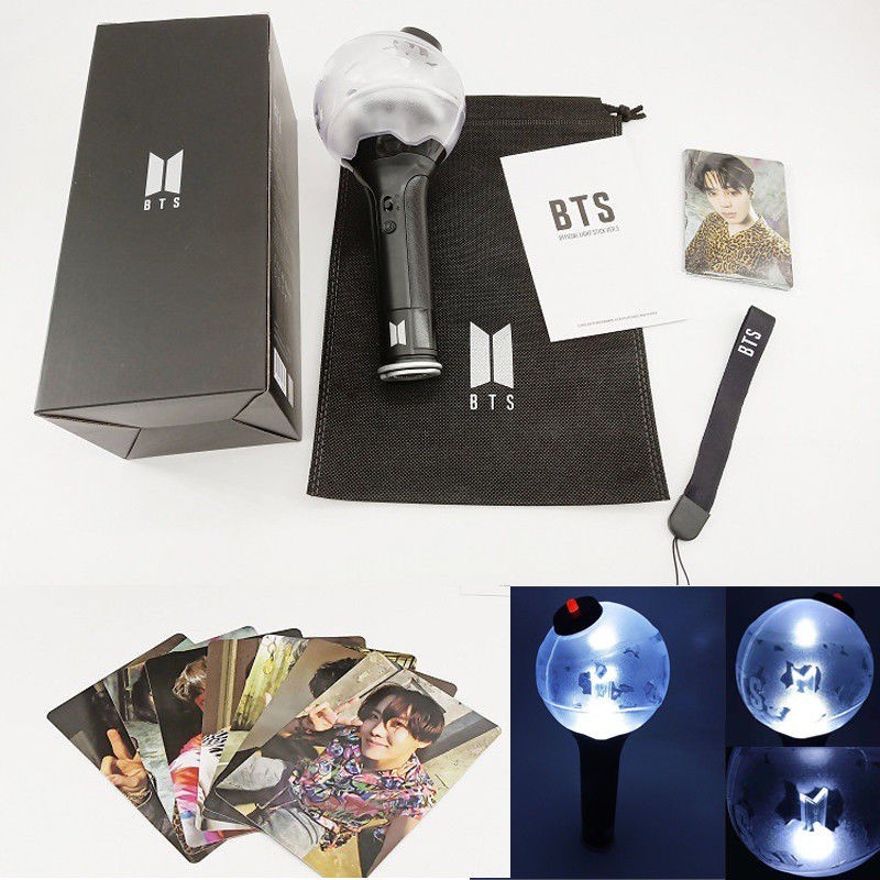 KPOP BTS ARMY Bomb Light Stick Ver.3 Ver.4 Bangtan Boys Concert Lamp ...