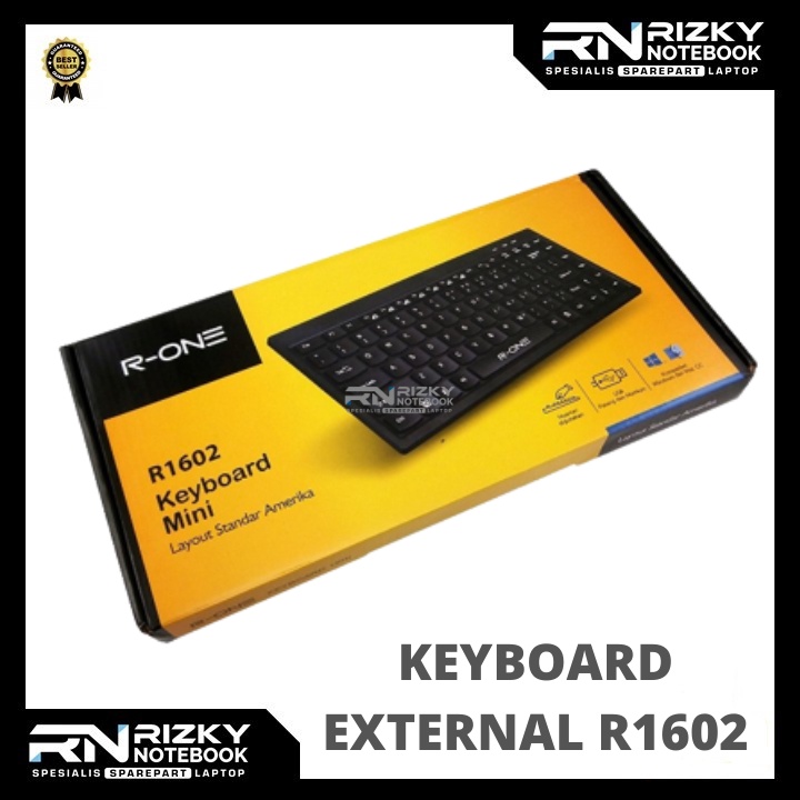 Murmer!!!! External LAPTOP KEYBOARD R-ONE R1602 USB KEYBOARD | Shopee ...