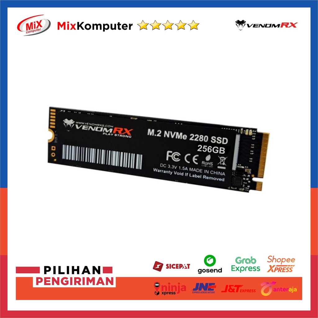 Ssd NVMe VENOMRX 256GB M2 2280 | Shopee Singapore