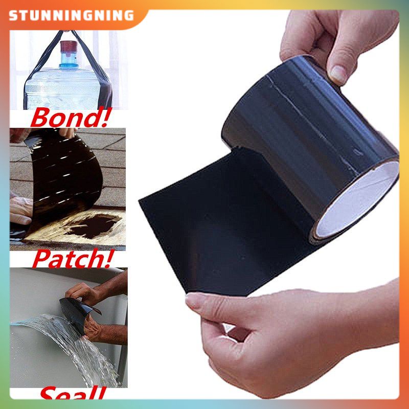 20*20cm Super Fix Tape Flex Tape Waterproof Strong Black Tape Adhesive ...