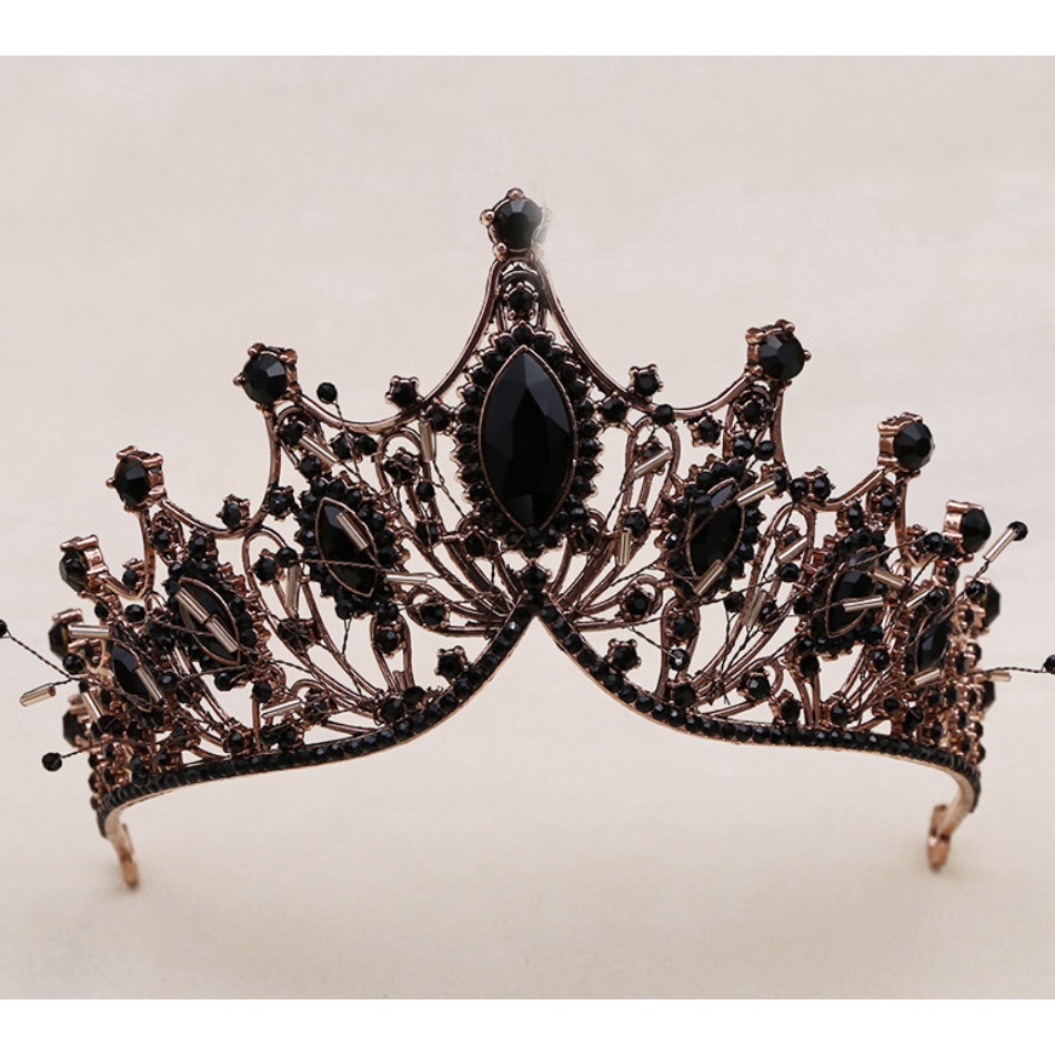 Pointed black crown | Shopee Singapore