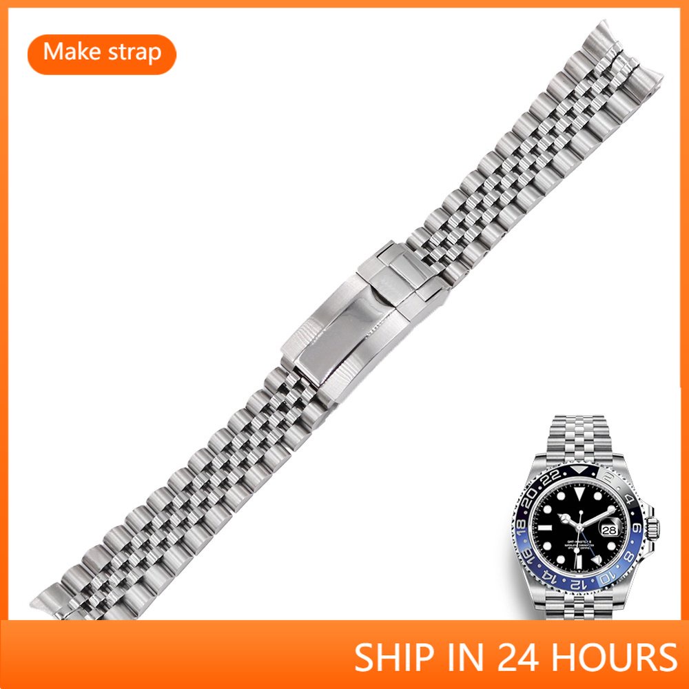 For Rolex GMT Master II Stainless Steel Replacement Wrist Watch Band ...