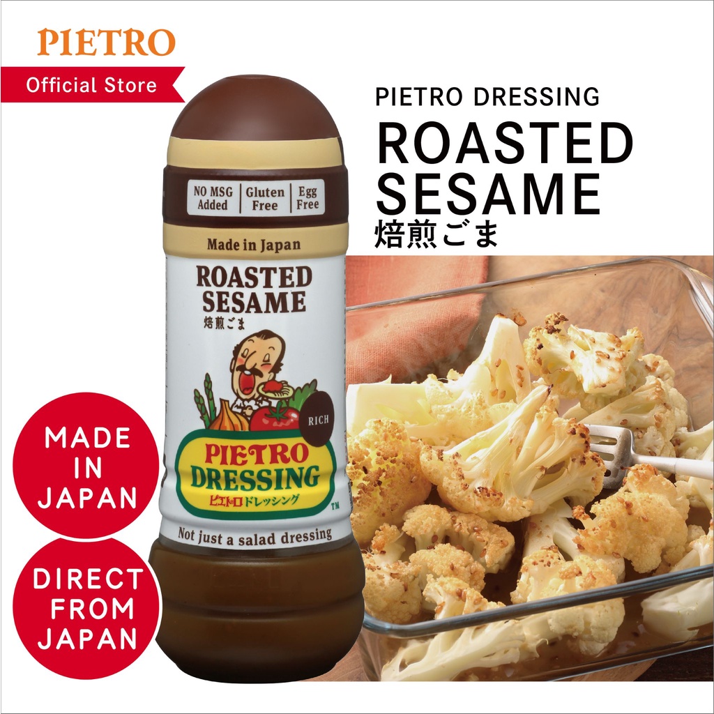 PIETRO DRESSING ROASTED SESAME 280ml (Export only) | Shopee Singapore