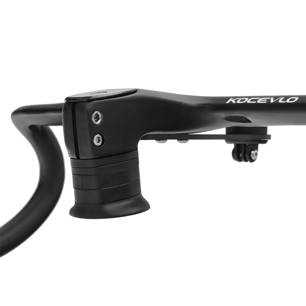 KOCEVLO Road Bike Carbon Handlebar Integrated Route Aero Road Handlebar ...