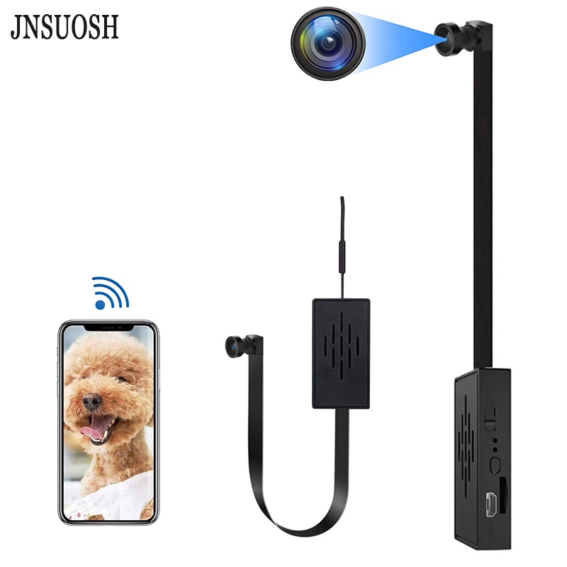 Small mini WiFi camera with built-in 600mAh lithium battery and mobile ...