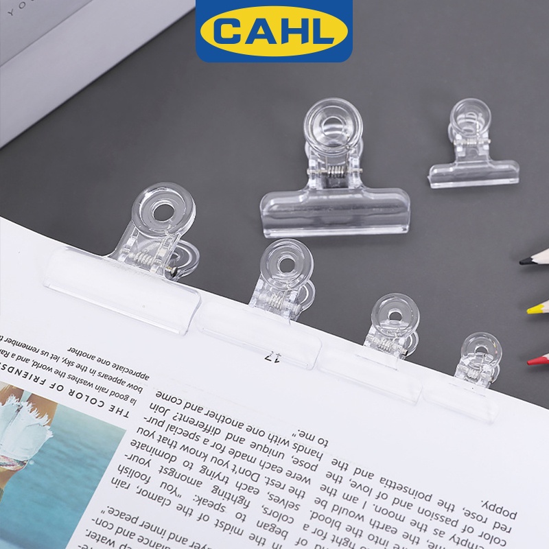 Plastic Transparent Bulldog Clips Utility Paper Clips Hinge Clips ...