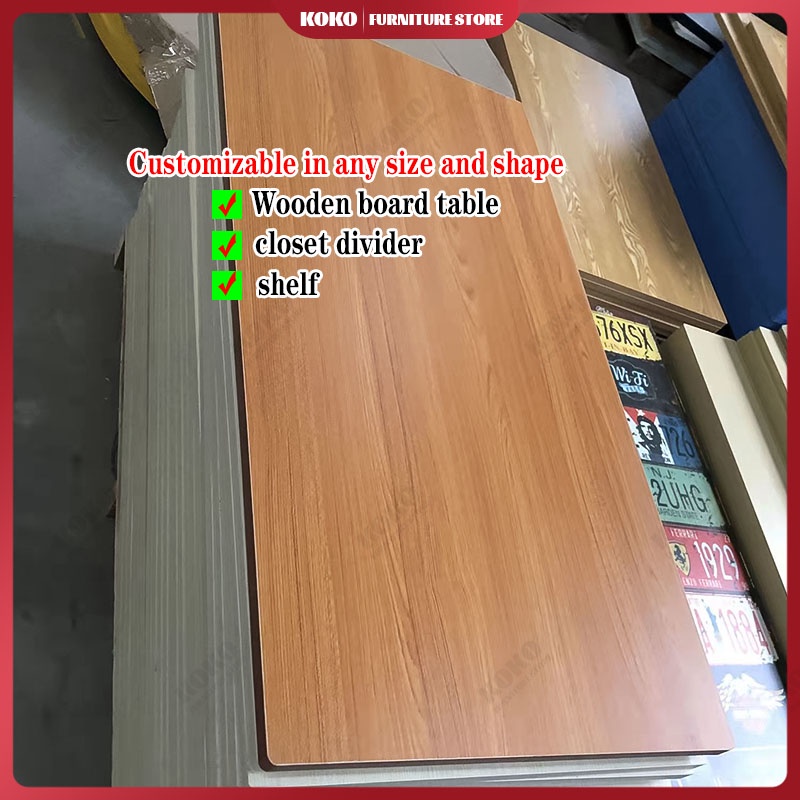 custom rectangular wood board table top dining table top wood board ...