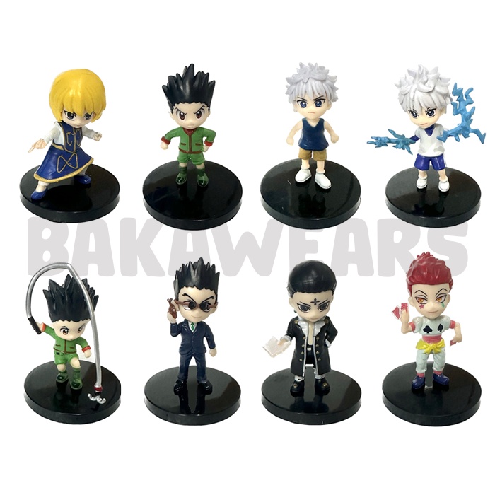 Action Figure Hunter X Hunter: Mini Version - Gon, Killua, Chrollo ...