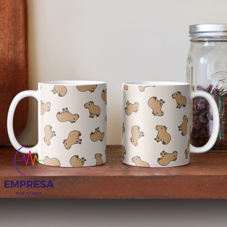 Capybara Ceramics Coffee Mug | Shopee Singapore