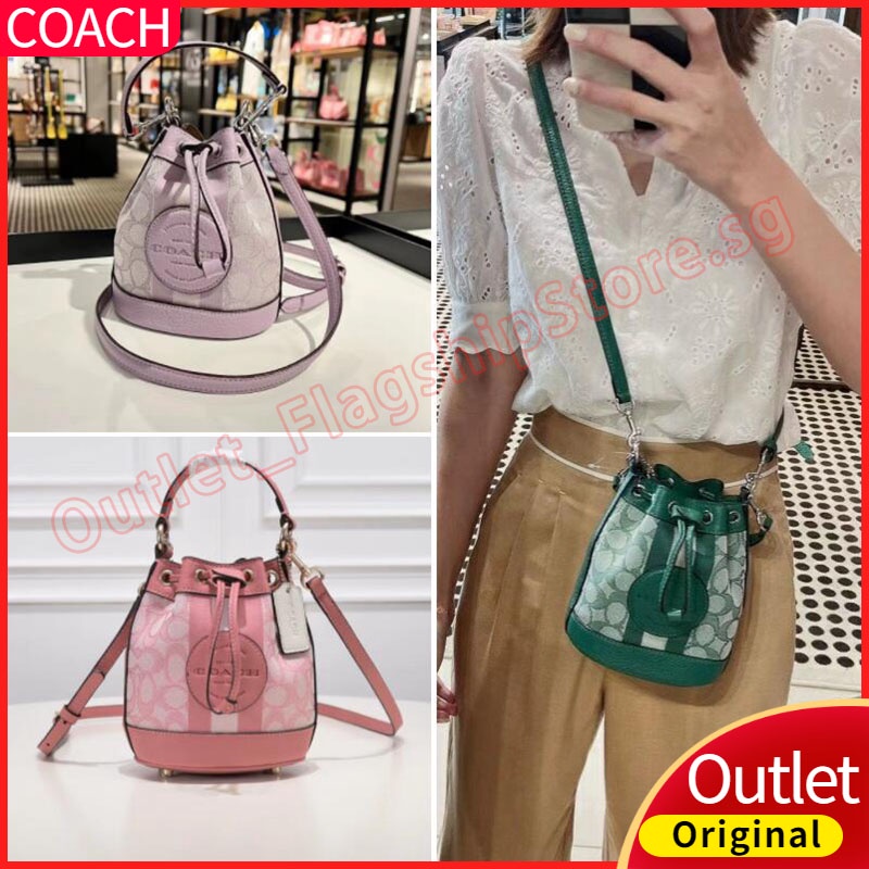 New Women's Mini Sling Bag Drawstring Bucket Bag C8322 | Shopee Singapore