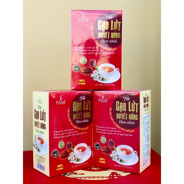 [800g] Jasmine Dragon's Blood Brown Rice Tea (16 packs x 50g) | Shopee ...