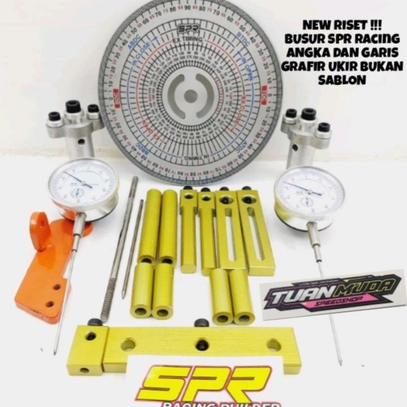 Protractor Complete set 2 dial Indicator spr tms racing | Shopee Singapore